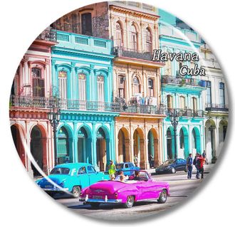 Generic Kuba Havana Magnet Kühlschrank Kühlschrank Magnet Aufkleber Reise Souvenir Metall Flaschenöffner Dekorativer Magnet