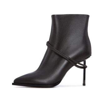 Cesare Gaspari Skulptierte Wrap Kn&ouml;chelstiefel - - Shoes - Damen - Braun - 36 EU