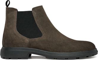 Geox Homme U Meiern Bottines à la Cheville, Boue, 46 EU