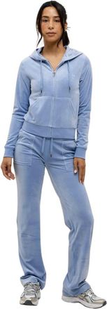 Juicy Couture Femme, Sport, Bleu, Taille: 42 FR Robertson Full Zip Trainingspak