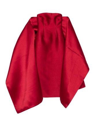 Solace London Maxi Robe - Rouge