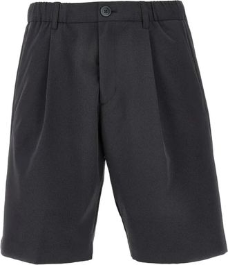 Herno Homme, Shorts, Noir, Taille: M Seer-crease Shorts