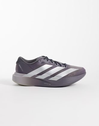 adidas adidas Adizero EVO SL Sneaker in Schwarz und Silber
