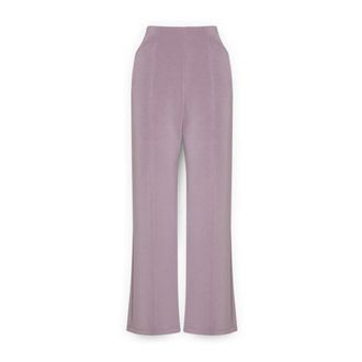 Elena Miro Palazzo-Hose in Scuba - - Trousers - Damen - Lila - L
