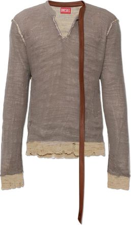 Diesel Homme, Pulls, Beige, Taille: S K-Daianeris Sweater
