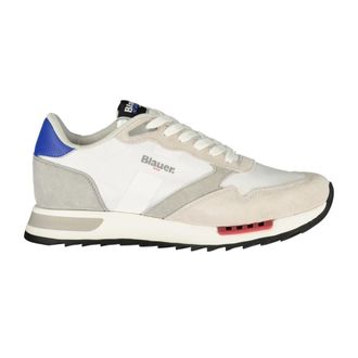 Blauer Sportschuh - - Shoes - Herren - Wei&szlig; - 42 EU
