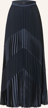HUGO BOSS Plisseerock Vennyta blau