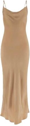 Guess Femme, Robes, Beige, Taille: 42 FR Akilina Midi Dress