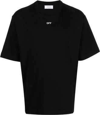 Off-white T-Shirt - Schwarz