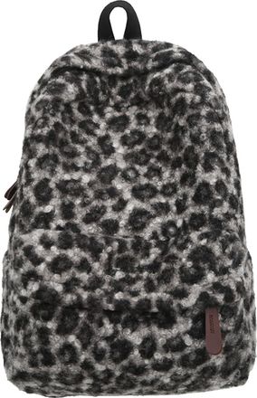 Generic Reise-Rucksack f&uuml;r Damen und Herren mit Leopardenmuster, Gro&szlig;e Retro-Casual-Tasche, Flauschiger &Auml;sthetik-Rucksack f&uuml;r Kinder, Jugendliche, Erwachsene,