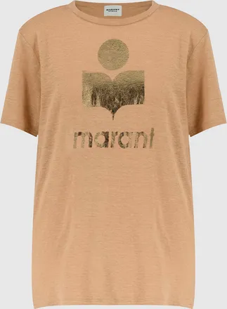 Isabel Marant Tee-shirt Zewel Camel Bronze