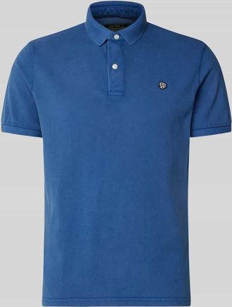 Superdry Regular Fit Poloshirt mit Logo-Stitching