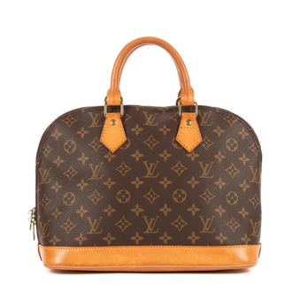 Louis Vuitton Crossbody Bags - Alma PM - Gr. unisize - in Braun - f&uuml;r Damen