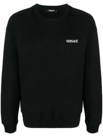 Versace sweat Versace Hills en coton - Noir