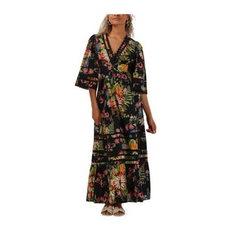 Antik Batik Damen, Kleider, Mehrfarbig, MGr&ouml;&szlig;e