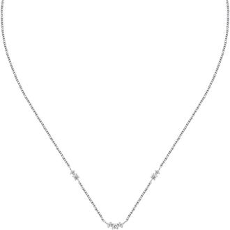 Cleor Collier en argent 925/1000 et zircon