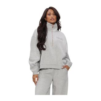 Deblon Sports Aisha Half Zip Sweater - - Sport - Damen - Grau - L