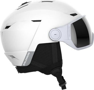 Salomon Helm HELMET ICON LT VISOR White/Uni SILVER