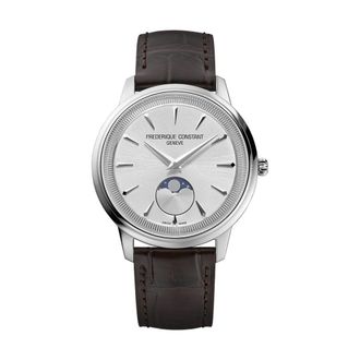 Frederique Constant Frederique Constant, Femme, Accessoires, Gris, Taille: ONE Size Moneta Moonphase