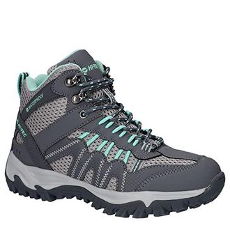 Hi-Tec Hi-Tec Jaguar Mid WP Femme Charbon Gris clair/Lichen-38 Botte de randonnée, Charcoal Graphite Cool Grey Lichen, 40.5 EU