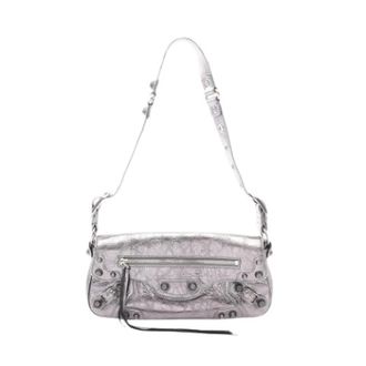 Balenciaga Sac bandouli&egrave;re vintage Pre-owned - Femme - Pre-owned - Gris - Taille: ONE Size
