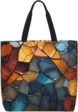 Generic Fragments Sac Fourre-Tout L&eacute;ger Sacs De Courses Grand Sac A Main Femme Pour Travail Shopping Quotidienne