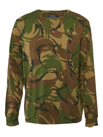 Ralph Lauren t-shirt à motif camouflage - Vert