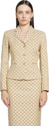 Gucci GG Cotton Canvas Jacket