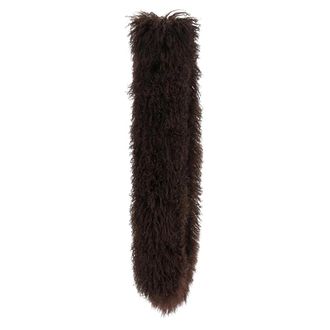 Yves Salomon Mongolischer Lammfellschal - - Accessories - Damen - Braun - ONE SIZE