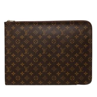 Louis Vuitton Pre-owned Etui Voyage GM - Femme - Pre-owned - Brun - Taille: ONE Size
