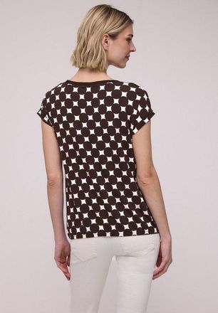 Street One T-Shirt mit Rundhalsausschnitt