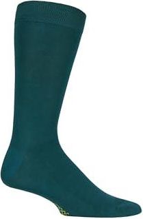 SockShop Hommes Colour Burst Plaine Bambou Chaussettes avec Coutures lisses aux orteils Paquet de 1 À feuilles persistantes 40-46