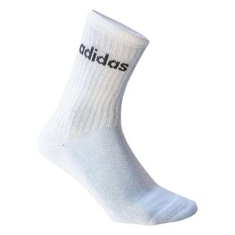 adidas unisex, Sous-v&ecirc;tements, Blanc, Taille: S Pack de 3 chaussettes