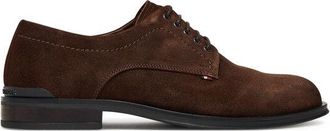 Tommy Hilfiger Halbschuhe Corporate Derby FM0FM05582 Braun