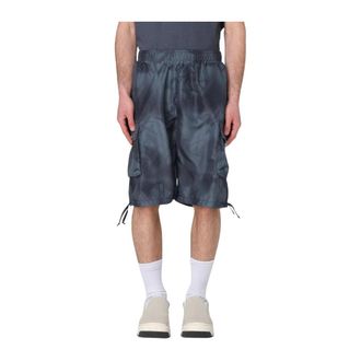 Disclaimer Homme, Shorts, Multicolore, Taille: M Shorts Cargo Polyvalents à Cordon