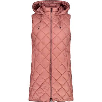 F.lli Campagnolo Damen Weste WOMAN LONG VEST FIX HOOD