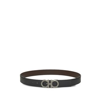 Ferragamo Gancini Adjustable Buckle Belt