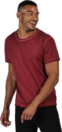 Regatta Herren Calmon Hemd Mit Kurzen Ärmeln, Delhi Red, Large