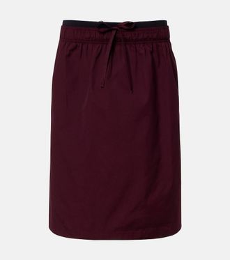 Prada Midirock aus Popeline