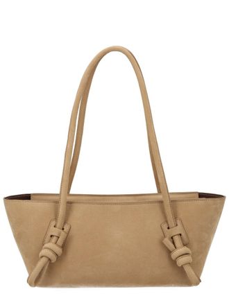Hereu Womens Shoulder Bag Fleca Beige Leather
