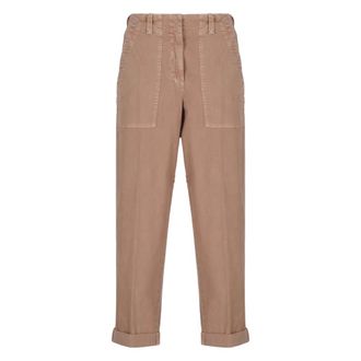 PESERICO Femme, Pantalons, Rose, Taille: 36 FR Pantalon Droit
