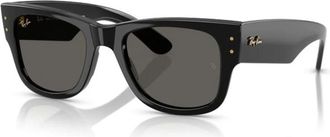 Ray-Ban unisex, Accessoires, Noir, Taille: 51 MM Mega Wayfarer Lunettes de soleil