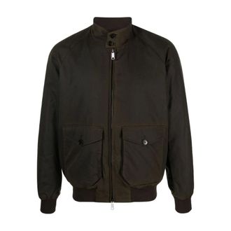 Baracuta Homme, Vestes, Vert, Taille: 3XS G9 Waxed Pocket