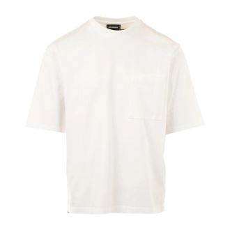 Dsquared2 Crewneck T-Shirt - - Tops - Herren - Wei&szlig; - S