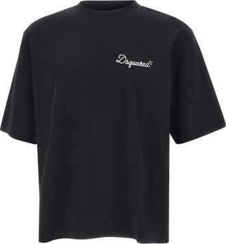 Dsquared2 Homme, Tops, Noir, Taille: L T-Chemises