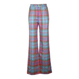 Vivienne Westwood Ray Hochtaillierte Wollhose - - Trousers - Damen - Mehrfarbig - 2XL