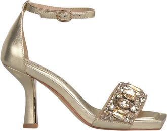 Alma En Pena Alma EN Pena, Femme, Chaussures, Jaune, Taille: 40 EU Sandale &agrave; talon Diva Metallic