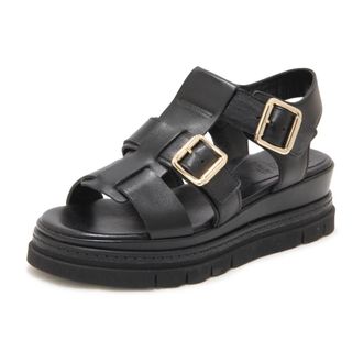 Luca Grossi L050S Monte Nero Sandal - - Shoes - Damen - Schwarzk - 36 1/2 EU