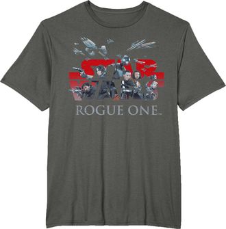Star Wars Rogue One Rebellion-Logo-Grafik-T-Shirt T-Shirt