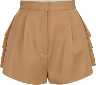 Elisabetta Franchi Damen, Shorts, Beige, SGr&ouml;&szlig;e